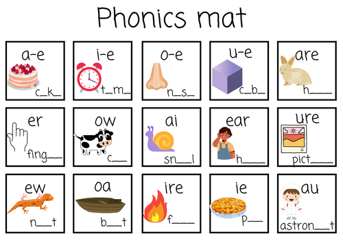 Phonics Mats set 2 and 3 | Teaching Resources