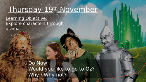 Wizard of Oz | Teaching Resources