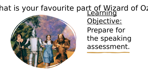 Wizard of Oz | Teaching Resources