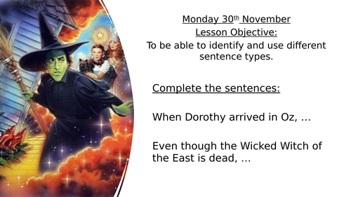 Wizard of Oz | Teaching Resources