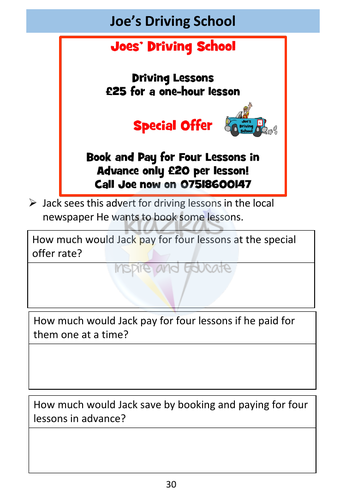 Money - Functional Skills Maths - Entry Level 2 | Teaching Resources