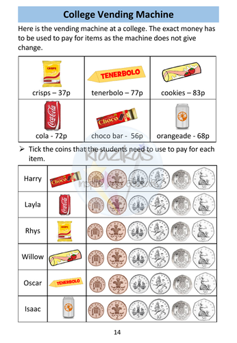 Money - Functional Skills Maths - Entry Level 2 | Teaching Resources