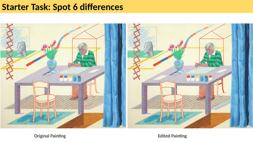 Art starter David Hockney | Teaching Resources