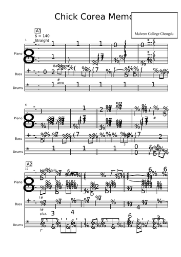 AS Music Composition Starter (Writing a Brief and Examples of ...
