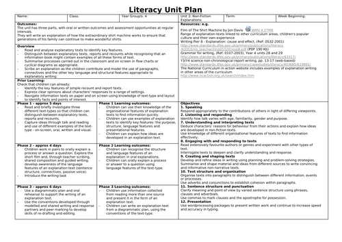 Year 6 Literacy Revision Autobiography Explanation Texts The Shirt ...