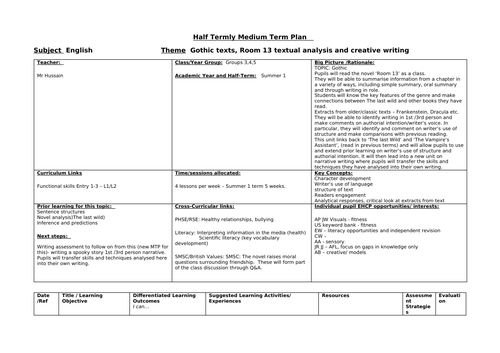 Room 13 worksheets | Teaching Resources