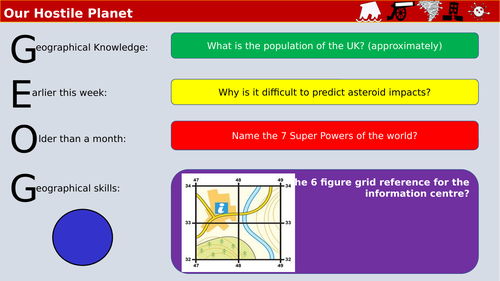 Our Hostile Planet KS3 SOW | Teaching Resources