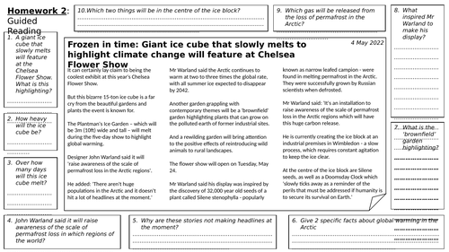 Our Hostile Planet KS3 SOW | Teaching Resources