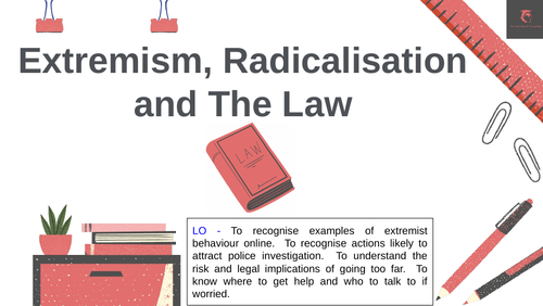 Extremism, Radicalisation & Law - Prevent | Teaching Resources
