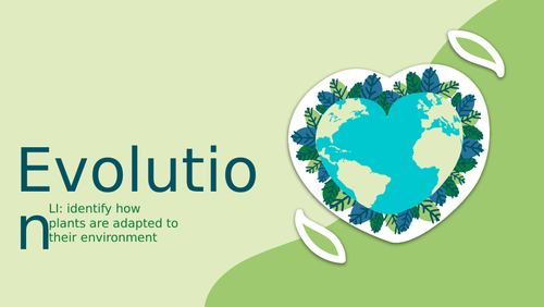Year 6 Science Evolution: Lesson 3 - Plant Adaptations | Teaching Resources