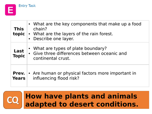 Desert adaptations, Plant and animal adaptations, Hot deserts, Desert ...
