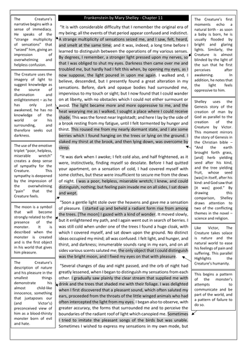 Frankenstein Chapter 11 Fully Annotated | Teaching Resources Frankenstein Chapter 11 Fully Annotated | Teaching Resources