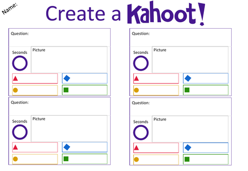 Create a Kahoot! | Teaching Resources
