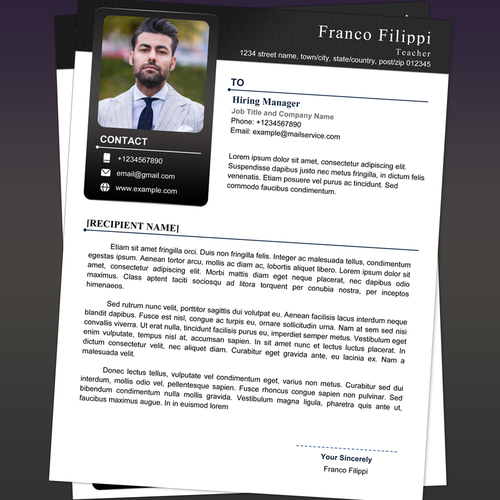 Editable Resume Template MS Word | Teacher Educator Resume | CV Cover ...