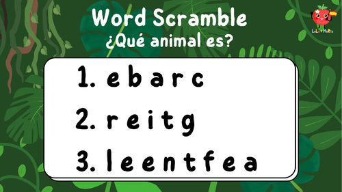 Spanish Jungle Animals Package for KS2 | Teaching Resources