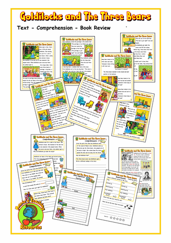 Goldilocks - Story & Comprehension | Teaching Resources