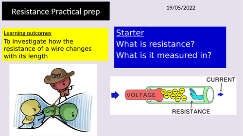 Electricity Sequence of Lessons | Teaching Resources