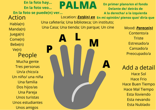 Palma - Year 7 and 8 speaking practice | Teaching Resources