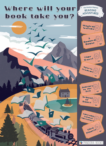 Library Poster: Where Will Your Book Take You? | Teaching Resources