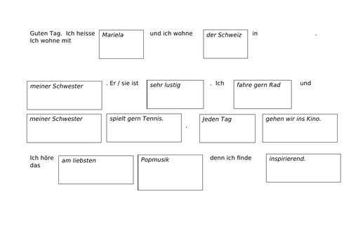 Echt 1 Einheit 3 Die Freizeit | Teaching Resources