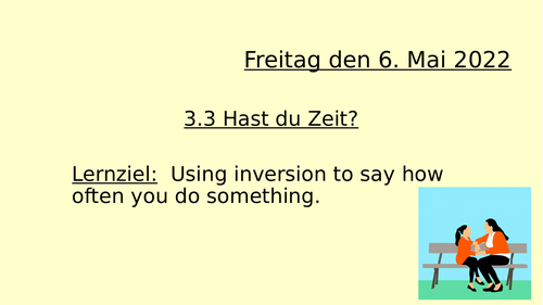 Echt 1 Einheit 3 Die Freizeit | Teaching Resources