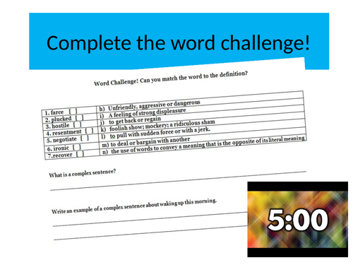 IGCSE Edexcel English Language Anthology SOW | Teaching Resources