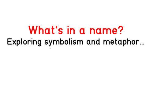 Shakespeare - Romeo and Juliet Introduction: What's in a Name ...