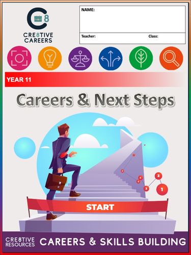 Careers Work Booklet - Careers + Next steps | Teaching Resources