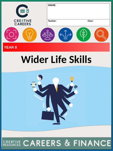 Careers Work booklet Wider life skills | Teaching Resources