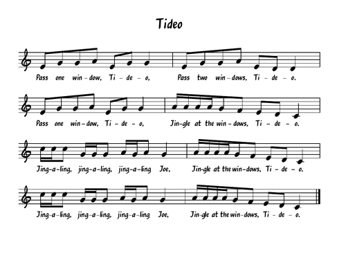 Tideo - Boomwhacker Video and Sheet Music | Teaching Resources