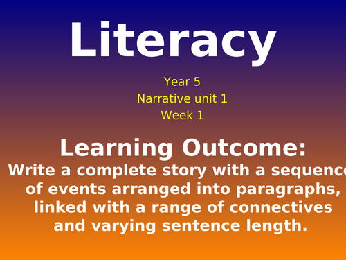 Back to School Autumn Year 5 Literacy Planning Harry Potter Tales of ...