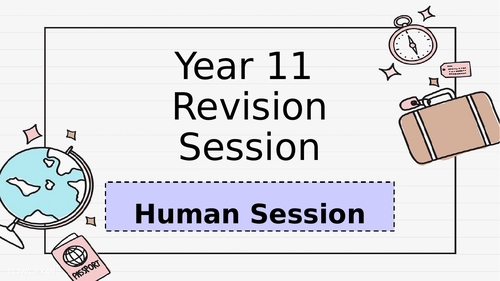 GCSE Geography Revision - Paper 2 (AQA) | Teaching Resources