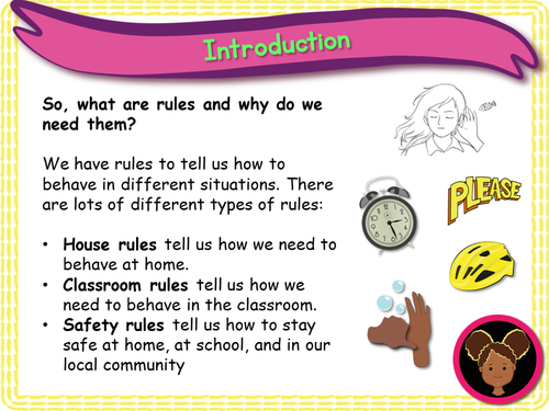 Rules - KS1 PSHE | Teaching Resources