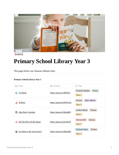 Year 3 Reading List | Teaching Resources Year 3 Reading List | Teaching Resources