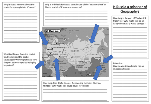 Is Russia a Superpower? KS3 Geography | Teaching Resources