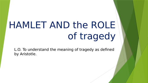 Introduction to Hamlet and Shakespeare's Tragedy | Teaching Resources
