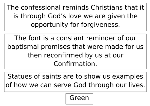 Catholic Church Features | Teaching Resources