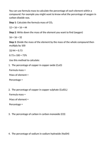 percentage-composition-worksheet-teaching-resources