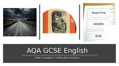 AQA GCSE English language Paper 1 question 3 | Teaching Resources