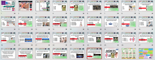 Queen Elizabeth II Jubilee Quiz | Teaching Resources