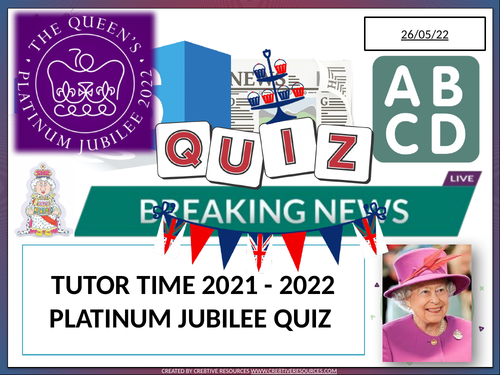 Queen Elizabeth II Jubilee Quiz | Teaching Resources
