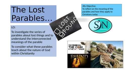 Year 8: Parables lesson 2: The lost parables part 1 (coin and sheep ...