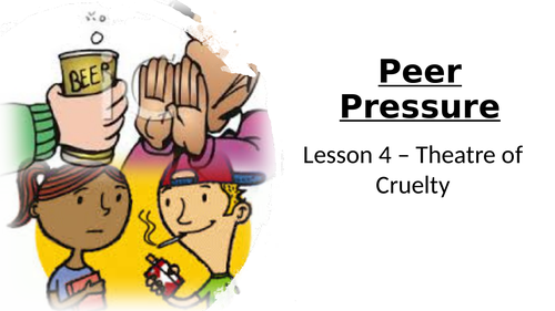 Peer pressure SOW | Teaching Resources