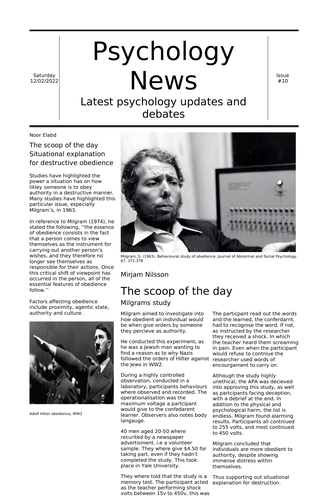 AICE Psychology Cognitive approach | Teaching Resources