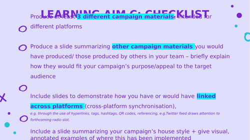 Unit 6: Media Campaigns (L3 BTEC Creative Digital Media Production ...
