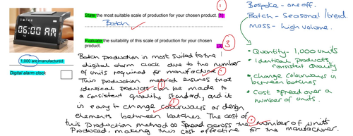EDUCAS DT GCSE Exam Prep Q5 Electronics. | Teaching Resources