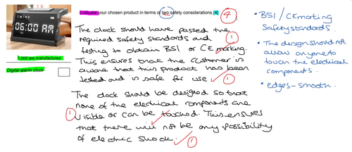 EDUCAS DT GCSE Exam Prep Q5 Electronics. | Teaching Resources