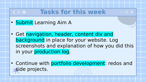 Unit 12: Website Production (L3 BTEC Creative Digital Media Production ...