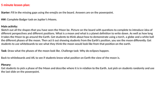 Space KS3 | Teaching Resources