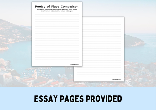 Place Poetry | TS Eliot and Rupert Brooke | Comparison and Analysis ...